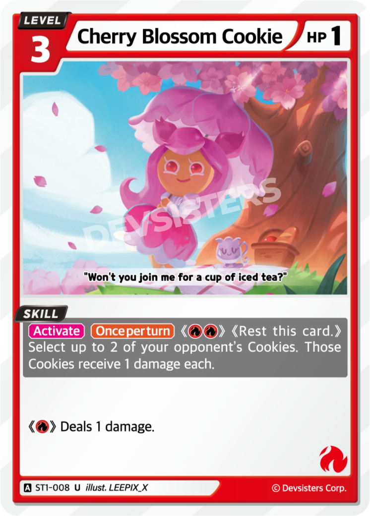 ST1-008 Cherry Blossom Cookie – HitSeekr